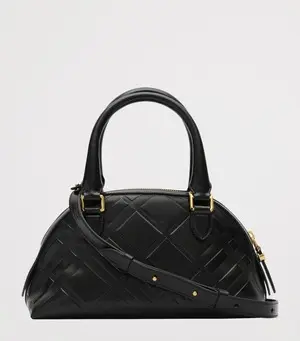 Burberry Mini Leather Primrose Top-handle Bag