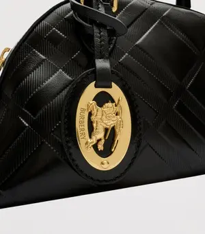 Burberry Mini Leather Primrose Top-handle Bag