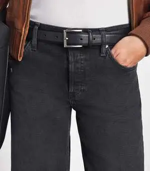 RE-DONE Laurel Mid-rise Wide-leg Jeans
