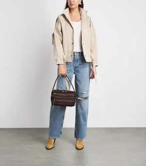 RE-DONE Distressed Mid-rise Straight Jeans
