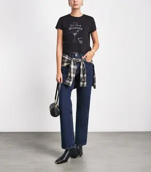 RE-DONE Cotton Dnd Print Boxy T-shirt