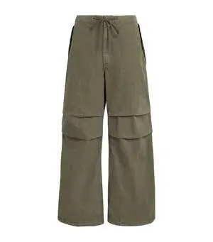 RE-DONE Cotton-blend Outer Cargo Trousers