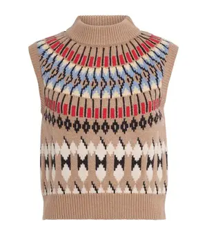 Polo Ralph Lauren Wool-cashmere Fair Isle Sweater Vest