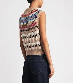 Polo Ralph Lauren Wool-cashmere Fair Isle Sweater Vest