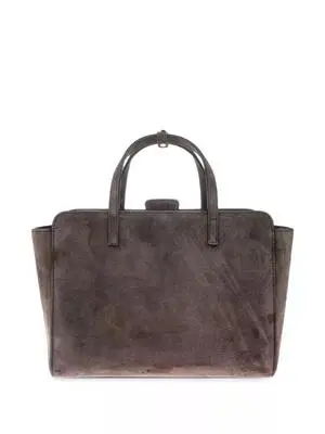 HIDESINS Medium Flap Leather Tote Bag