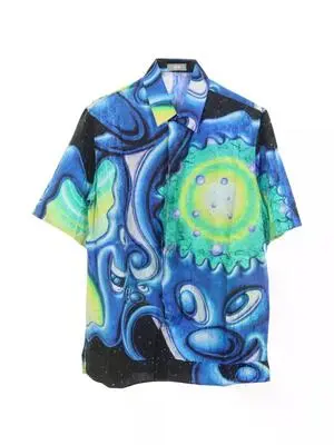 Dior X Kenny Scharf 2010 Short-sleeve Shirt - Blue