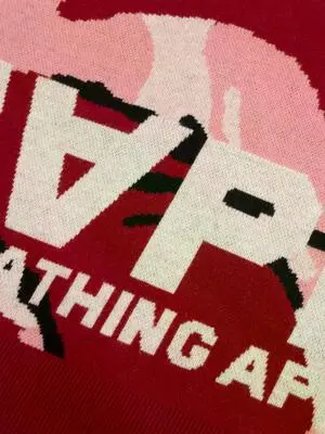 AAPE BY *A BATHING APE Moonface Camo-pattern Sweater