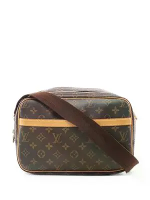 LOUIS VUITTON 2009 Pm Reporter Monogram Shoulder Bag - Brown