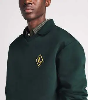 Lacoste Cotton-blend Badge Sweatshirt