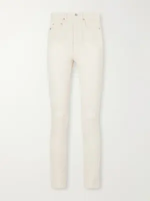 Jacquemus High-rise Skinny-leg Jeans - Neutrals
