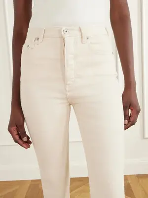 Jacquemus High-rise Skinny-leg Jeans - Neutrals