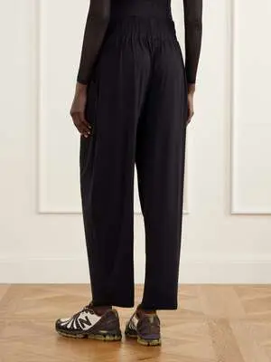 ERES Koch Pleated Stretch-jersey Track Pants