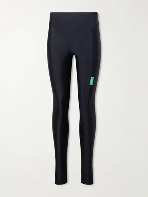 DISTRICT VISION Full-length Stretch Leggings - Black