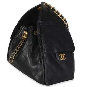 Chanel Quilted Caviar 25 Hobo