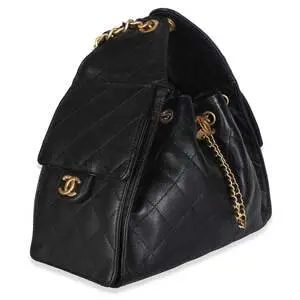Chanel Quilted Caviar 25 Hobo