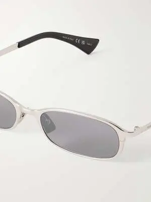 Saint Laurent Sl 934 Mia Round-frame -tone Metal Sunglasses