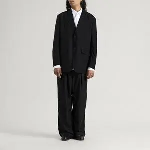 Comme Des Garçons Wool Gabardine Trousers