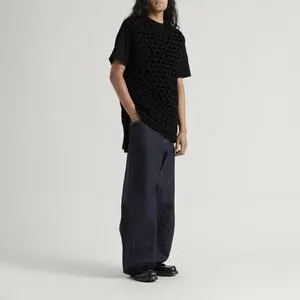 Comme Des Garçons Open Weave Crochet Vest