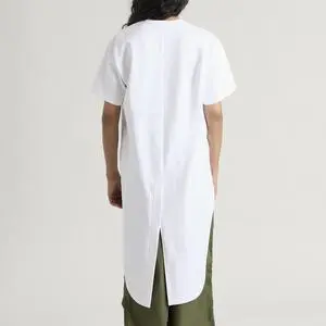 Comme Des Garçons Cotton Blend Drop Hem T-shirt
