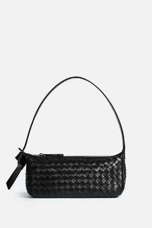 Bottega Veneta Borsa A Spalla Nodo - Nero