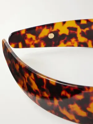JENNIFER BEHR Lydia Acetate Headband - Tortoiseshell