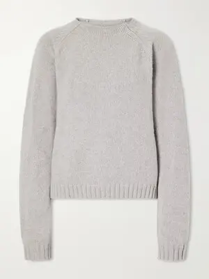 Khaite Simone Cashmere Sweater - Gray