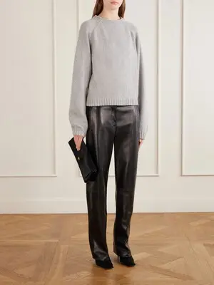 Khaite Simone Cashmere Sweater - Gray