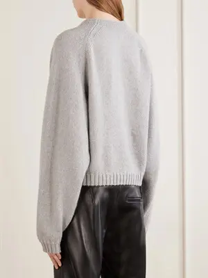 Khaite Simone Cashmere Sweater - Gray