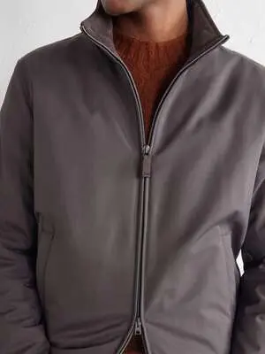 Herno Padded Twill Bomber Jacket