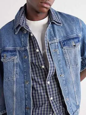 Nn07 Deon 50035 Checked Organic Cotton Shirt