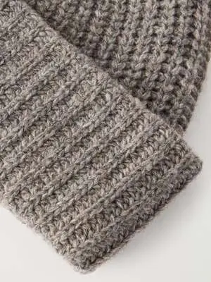 Nn07 Sailor 6650 Ribbed Wool-blend Beanie