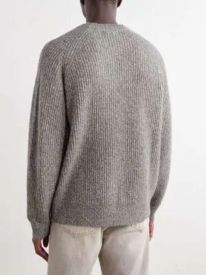 Hartford Marl Wool And Cashmere-blend Sweater