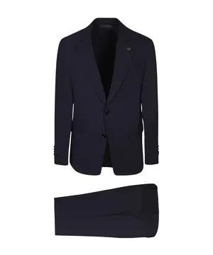 LARDINI Single-breasted Tailored Suit