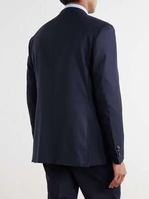 Canali Wool-blend Suit Jacket