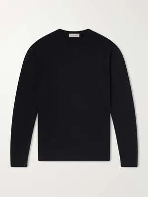 Canali Wool Sweater - Black