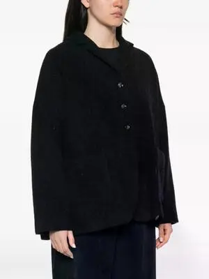 Apuntob Button-up Wool Jacket
