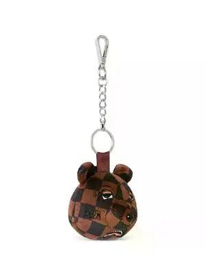 SPRAYGROUND Moneybear Sidekicks Paris Bear Checker Keyring