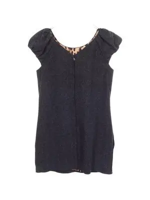 Dolce & Gabbana 2010s Herringbone Cap-sleeve Dress