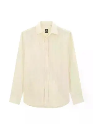 Boggi Milano Shirt In Cotton-blend Corduroy Regular Fit