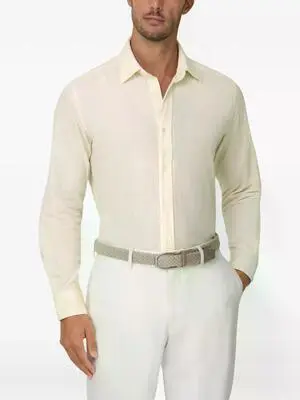 Boggi Milano Shirt In Cotton-blend Corduroy Regular Fit