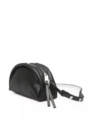 ALLSAINTS Half-moon Leather Cross Body Bag