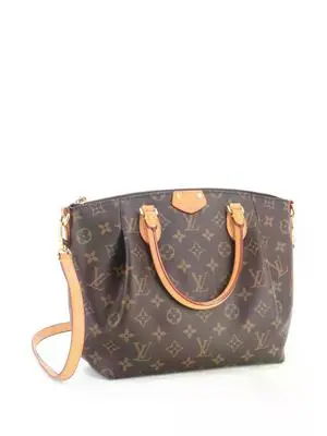 LOUIS VUITTON Turenne Handbag Monogram Canvas Pm Satchel - Brown