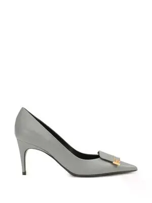 SERGIO ROSSI Evolv Pointed-toe Pumps - Grey