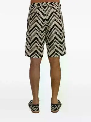 Dolce & Gabbana Chevron-print Shorts