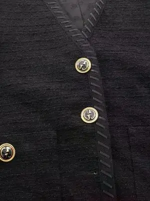 Gucci 2010s Tweed Button-up Jacket
