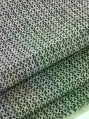 Boggi Milano Scarf With Armature Motif In Wool