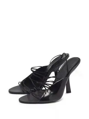 FERRAGAMO Altaire Slingback Sandals - Black
