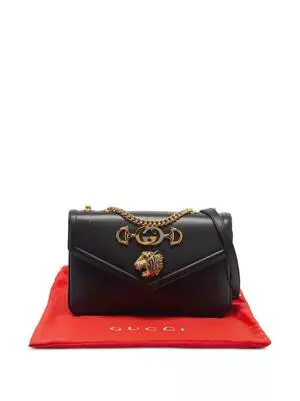 Gucci Rajah Interlocking G Horsebit Shoulder Bag