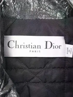 Dior 2010s Eiffel Tower Leather Jacket