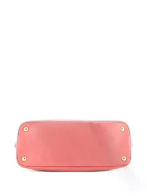Prada Promenade Bag Saffiano Leather Medium Satchel - Pink